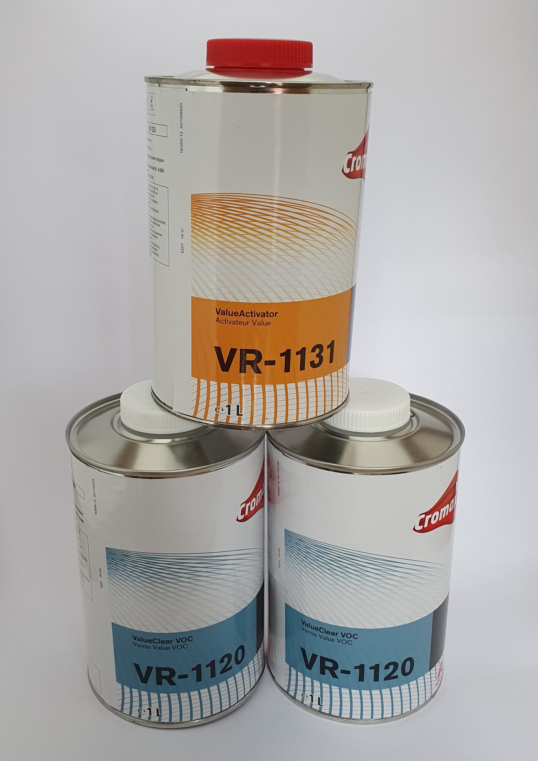 Lac Auto Bicomponent Cromax 2K- pachet format din 2 litri de lac si 1 ...